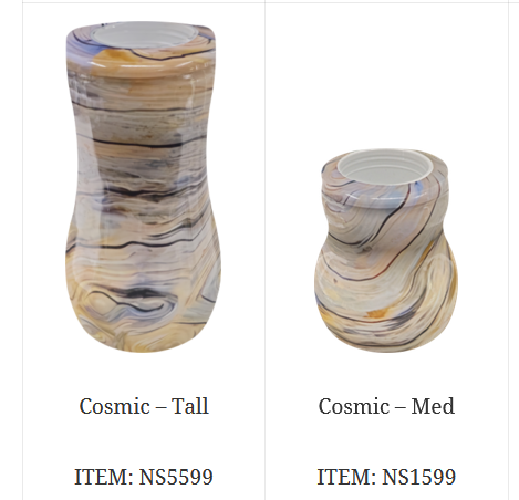 Fitz Design "Cosmic" Spill-Proof Vase Series | Floral Supply